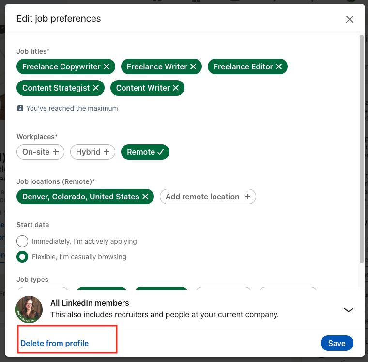 How To Remove OpenToWork From Your LinkedIn Profile